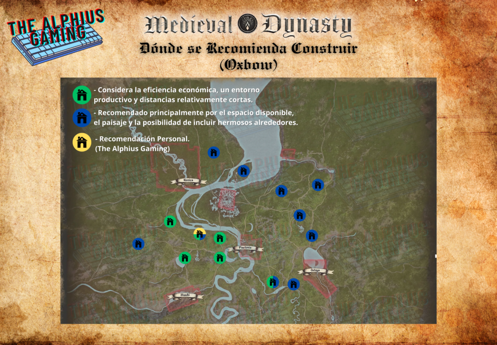Imágenes, Ayudas y Mapas de Medieval Dynasty - The Alphius Gaming